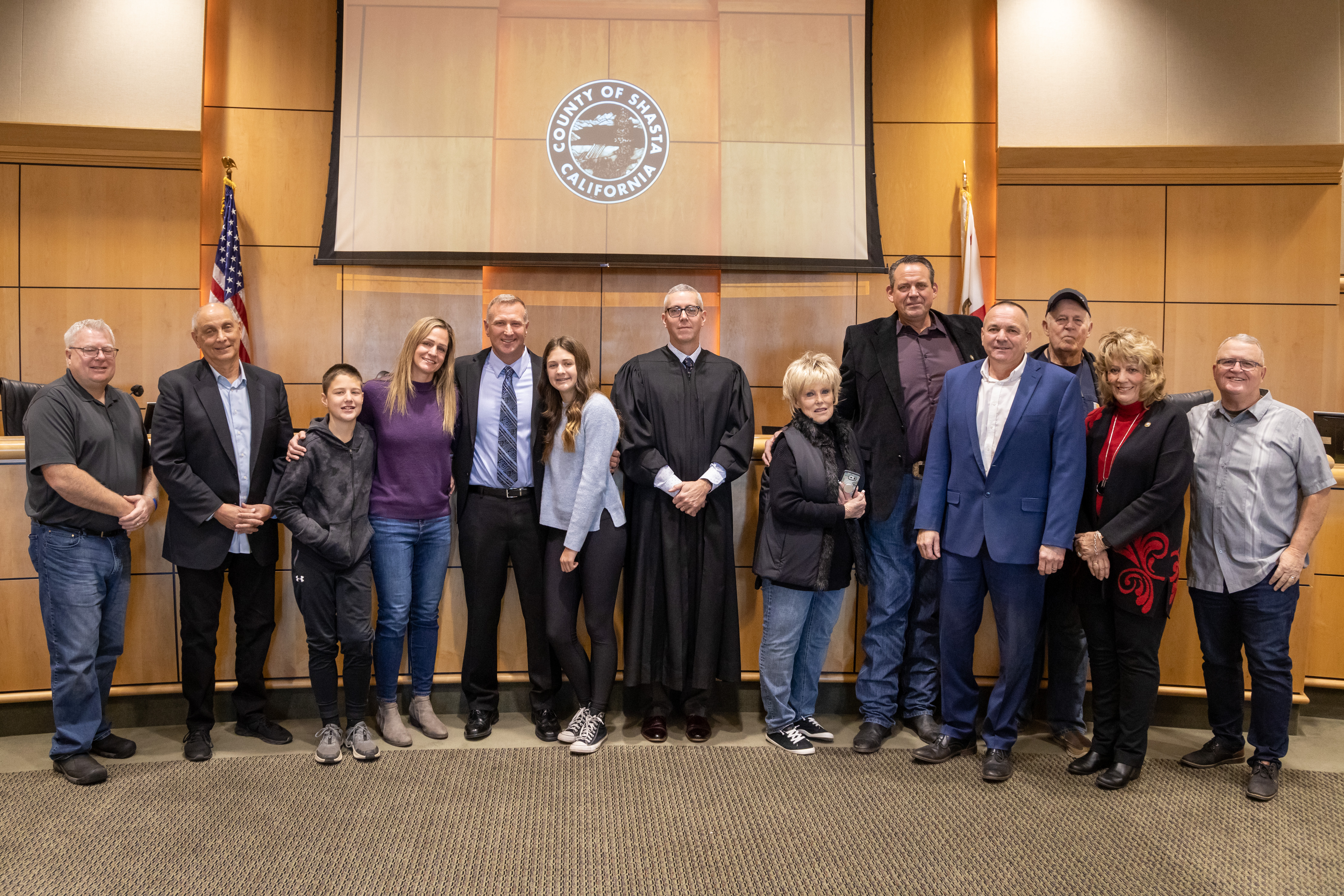 New Supervisors Sworn in to Office | Shasta County CA